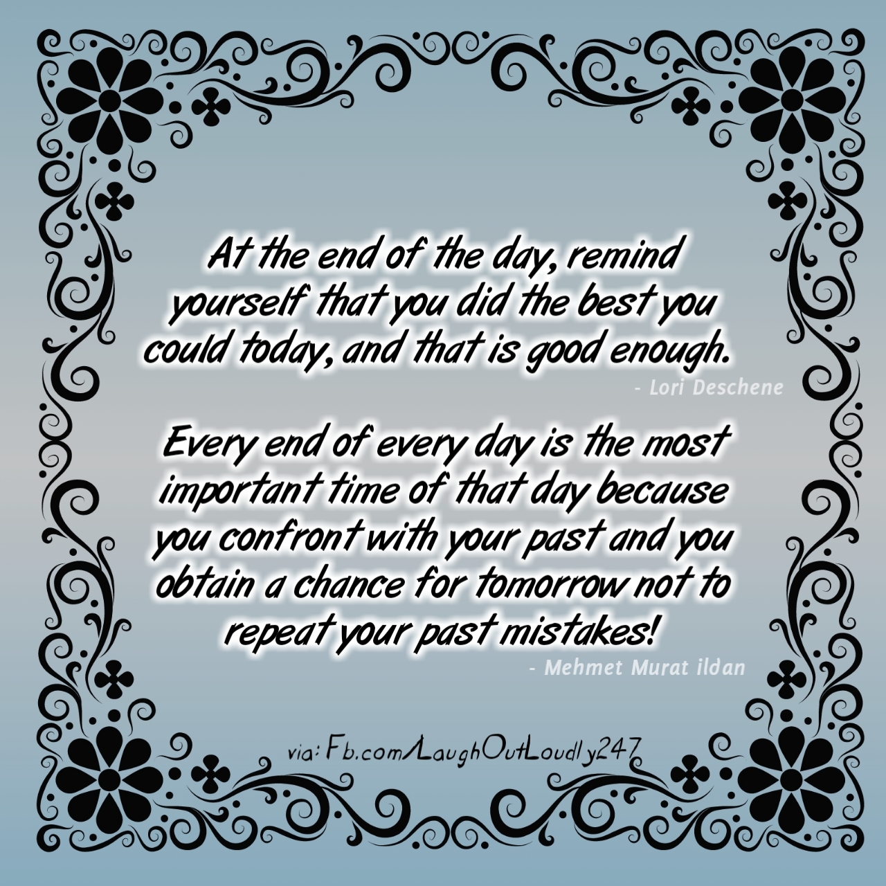 Perfect way to end the day