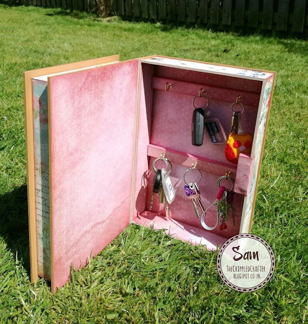 The Crippled Crafter: Secret Key Cubby | Daisy's Jewels and Crafts