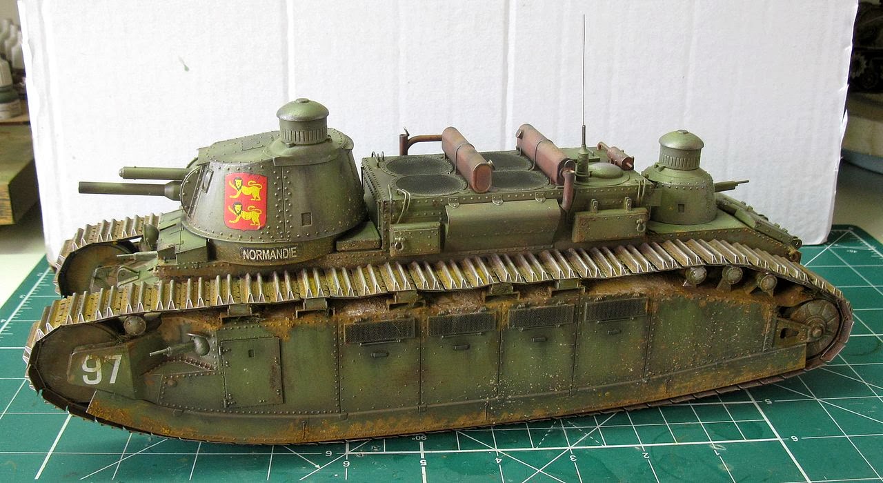 Panzerserra Bunker- Military Scale Models in 1/35 scale: Char FCM 2C ...
