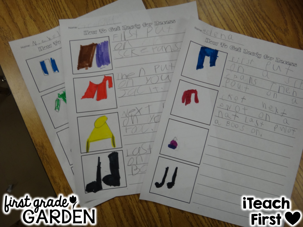 I Teach First: 1st Grade Teaching Resources: Writer's Workshop by ...