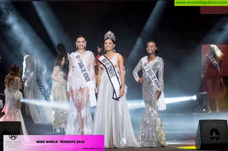 La Palmera Amelia Fuentes es proclamada Miss Mundo Tenerife 2018
