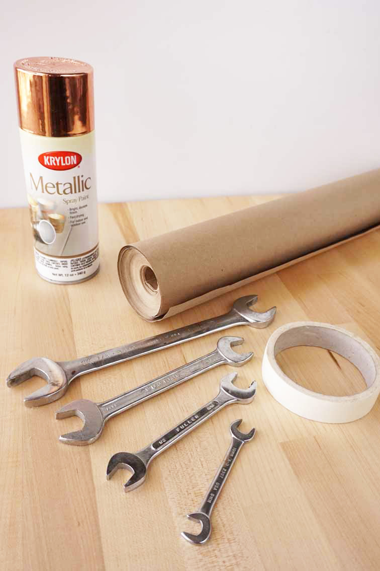 DIY Wrench Wrapping Paper – Maker Mama