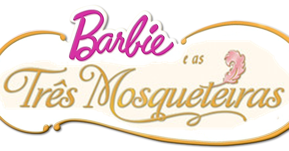 CAPAS DOS DVDS DA BARBIE: Barbie™ e as Três Mosqueteiras - Logotipo PNG