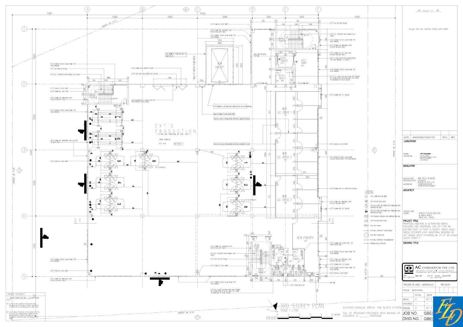 Freelance Drafting: CBP - Vehicle Servicing Pit