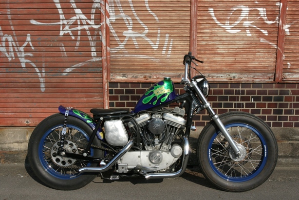 Evo engine in Ironhead frame | Jockey Journal Forum