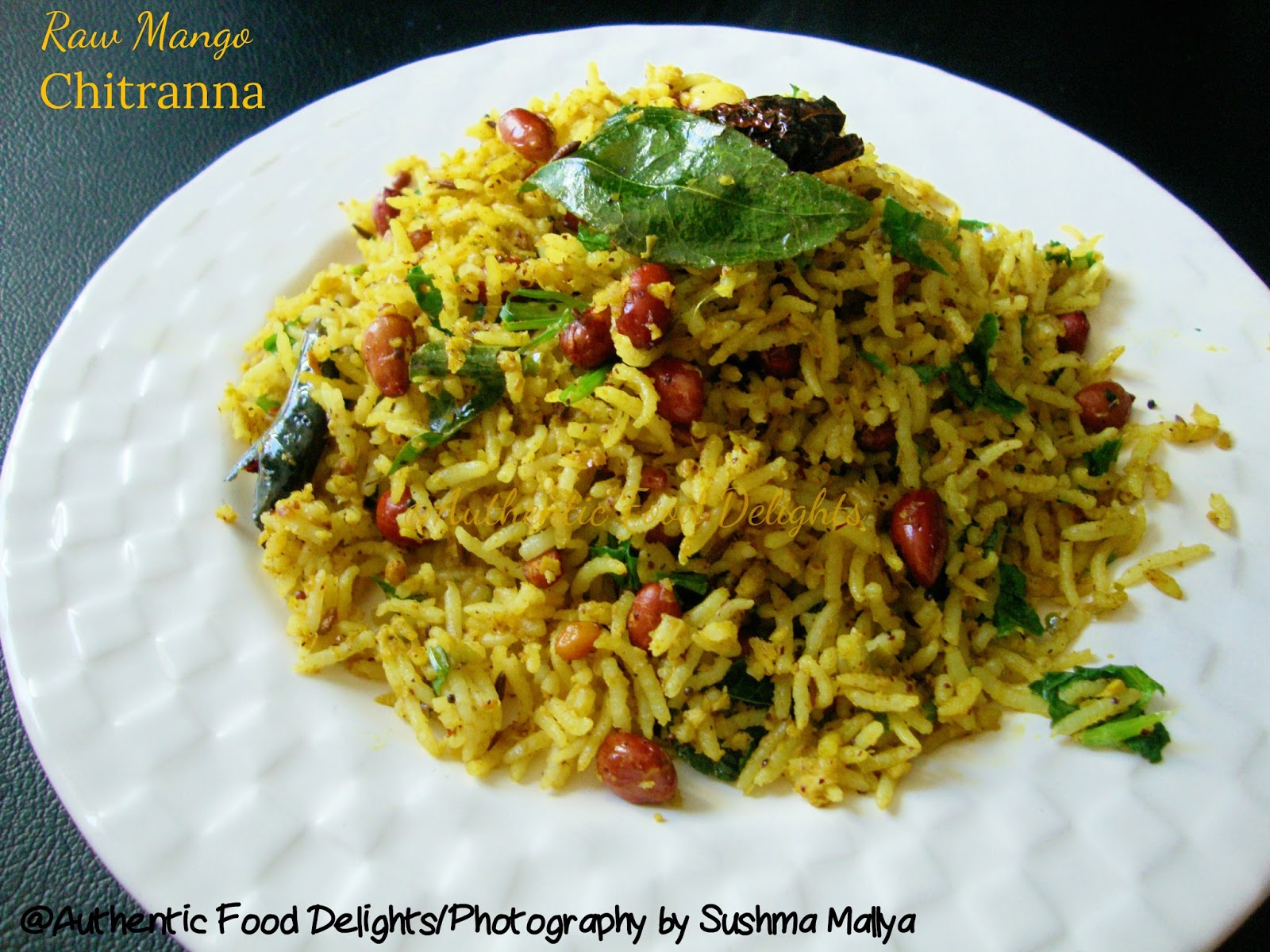 Authentic Food Delights: Raw Mango Chitranna