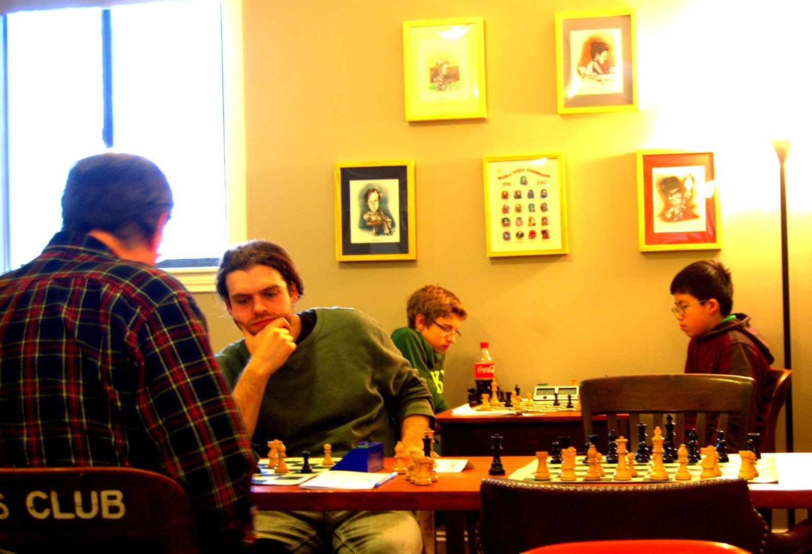 Boylston Chess Club Weblog: March Quads photos