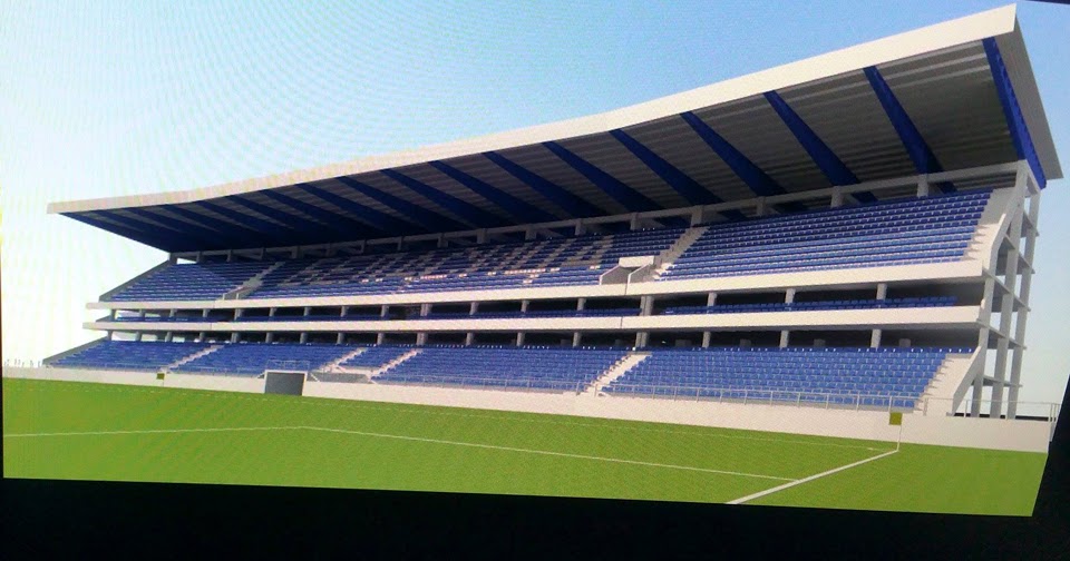 Stadion Mladost in Strumica wird renoviert