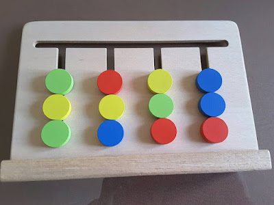 Creciendo con libros y juegos: CONOCEMOS "COLOUR SORTING MIND GAME"