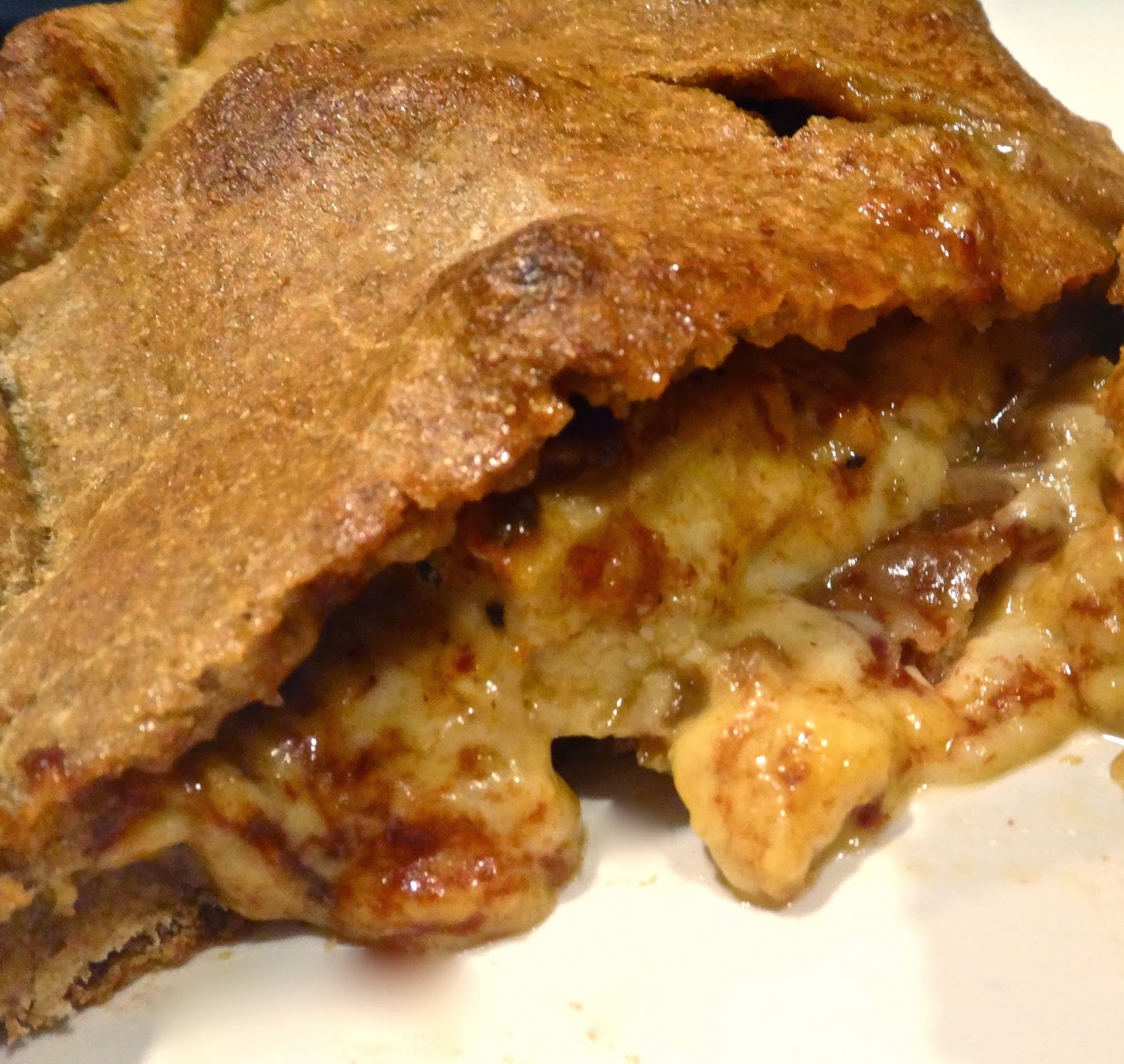 Barbecue Chicken Calzones