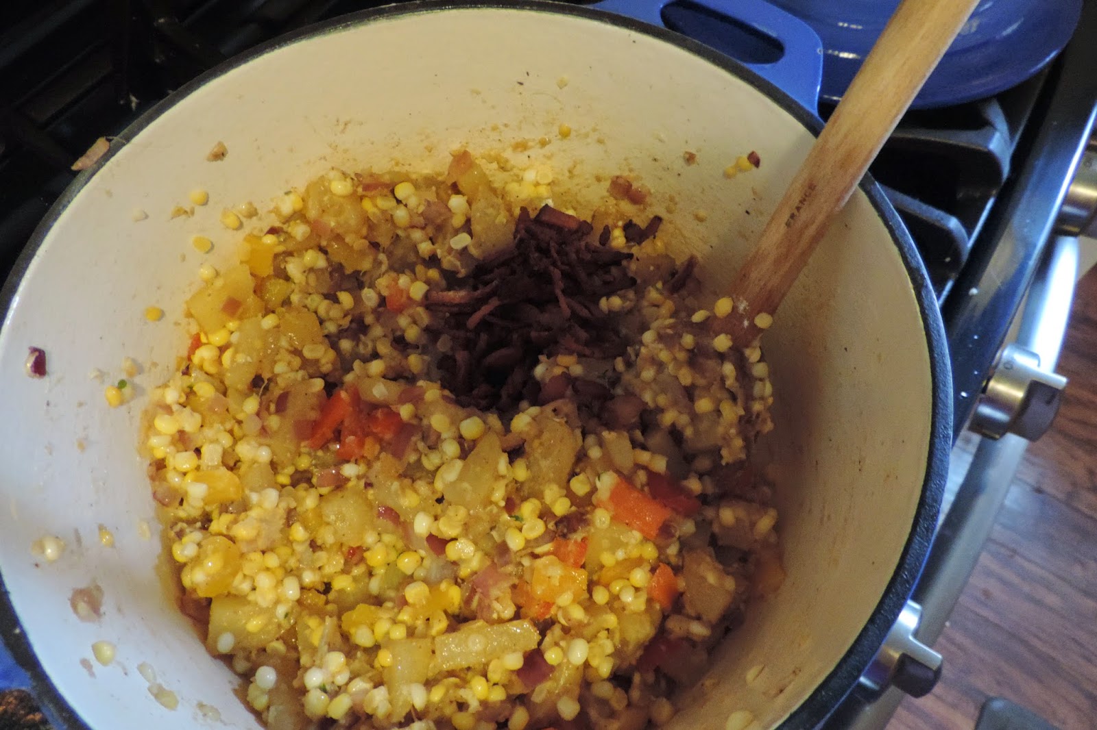 Sweet Corn Chowder - The Kitchen Wife