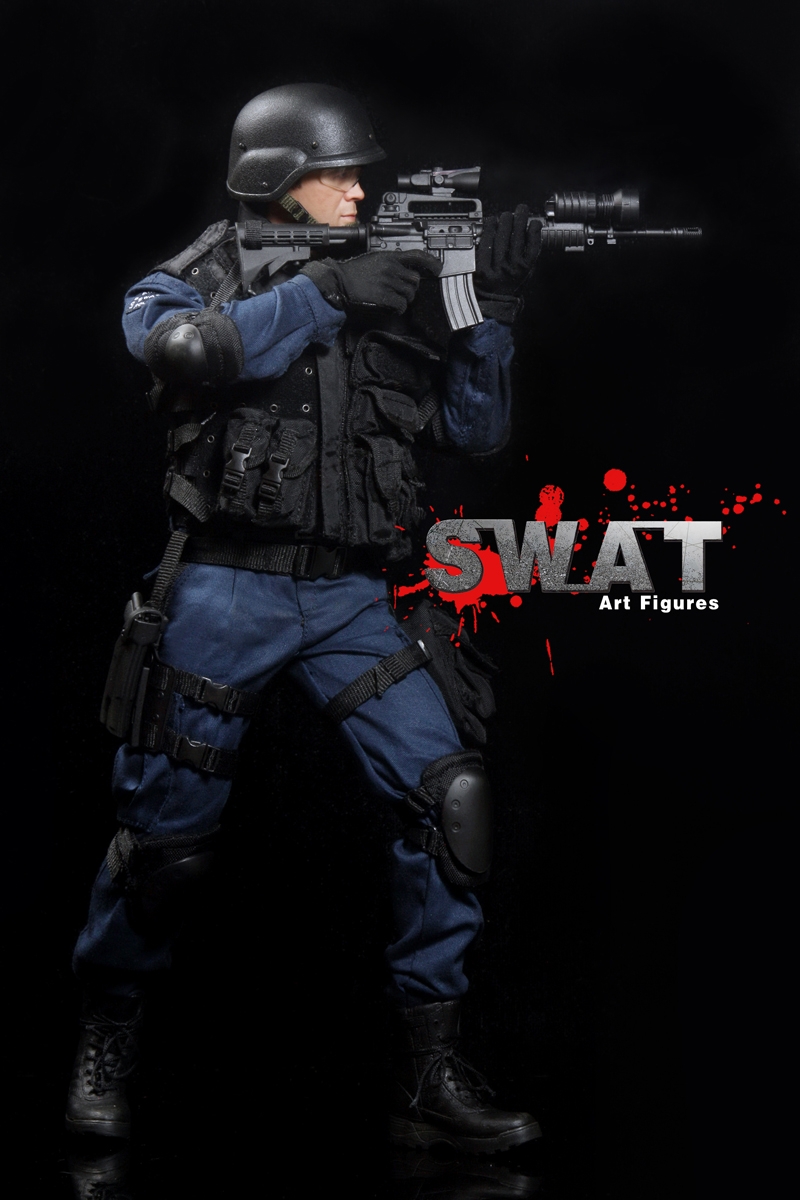 toyhaven: Preview Art Figures AF-013 1/6 scale LAPD SWAT 12-inch action ...