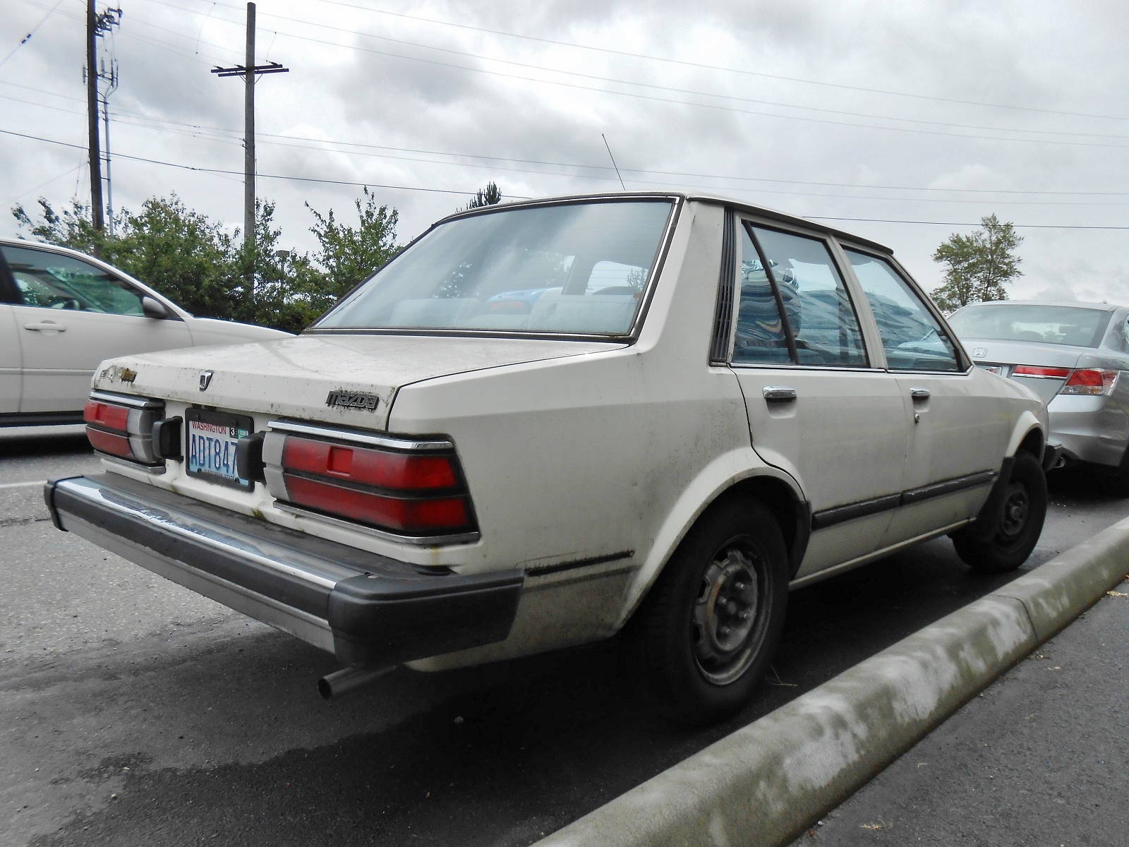 Seattle's Parked Cars: 1983 Mazda GLC Deluxe Sedan