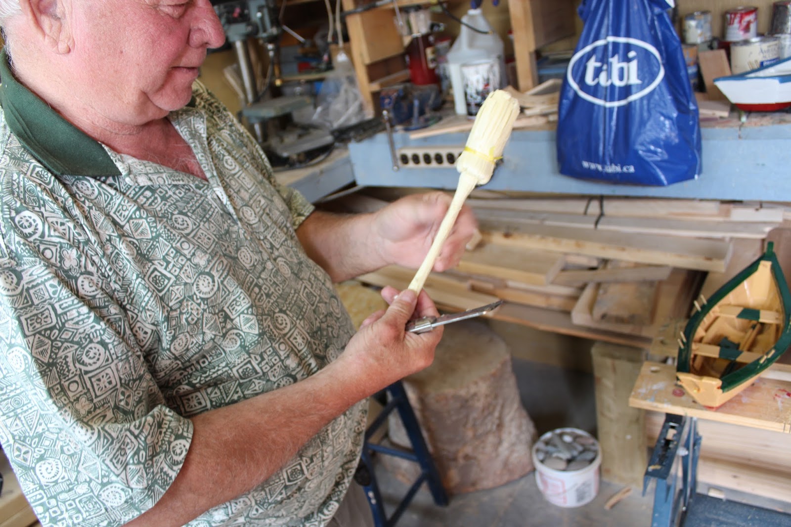 ICH Blog: Tuesday's Folklore Photo: Birch Brooms In Our Midst