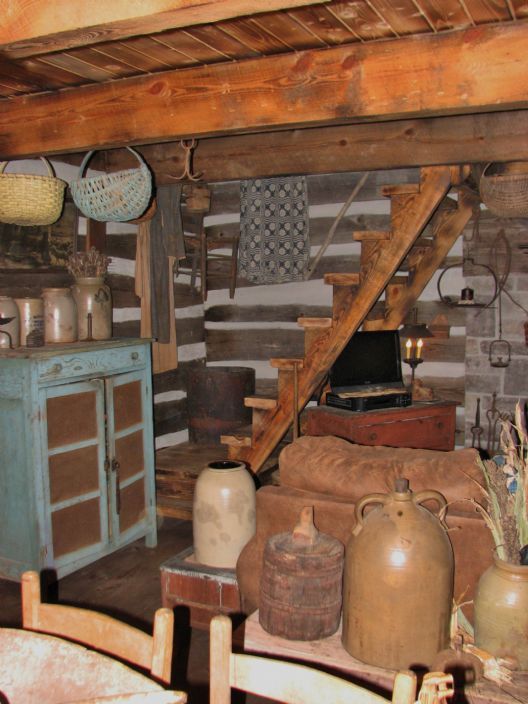 The Old Tattered Flag: A primitive homestead tour.....