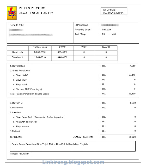 Dapatkan Informasi Tagihan Listrik PLN Via Email GRATIS | Linkireng