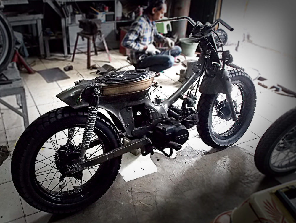 Modifikasi Honda Grand Street Cub - Kumpulan Modifikasi Motor Mobil 2019