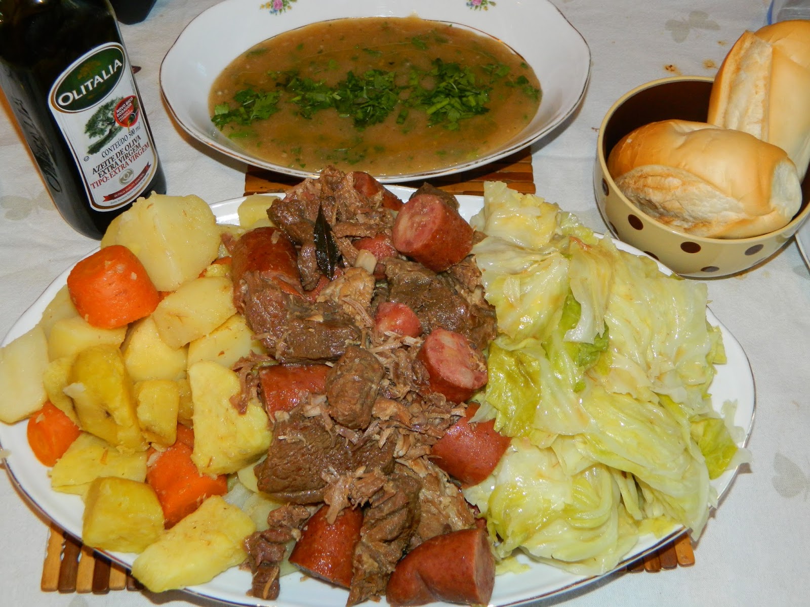 Varrendo o Prato!: Cozido de Carne e Legumes