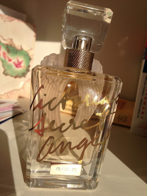 Blushed Rose Cheeks: Victoria's Secret Angel Gold Perfume