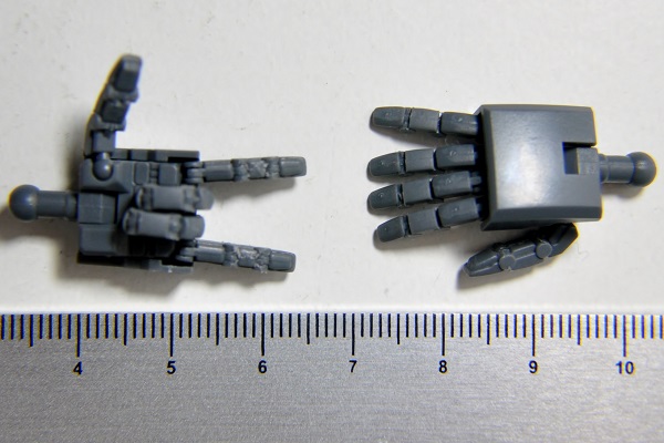 Type R(andom): Review: Hobby Base - 1/100 e 1/144 Mechanical Hand