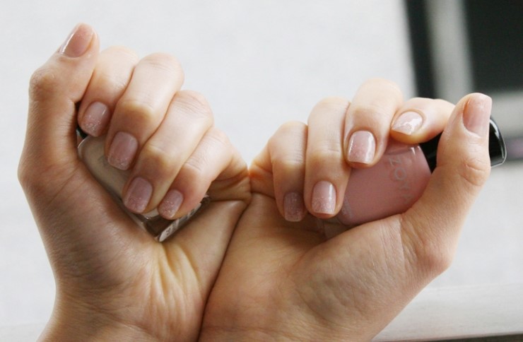 MagazinePAPA: Nail art, beige nail, recommend nail art, short nail art ...