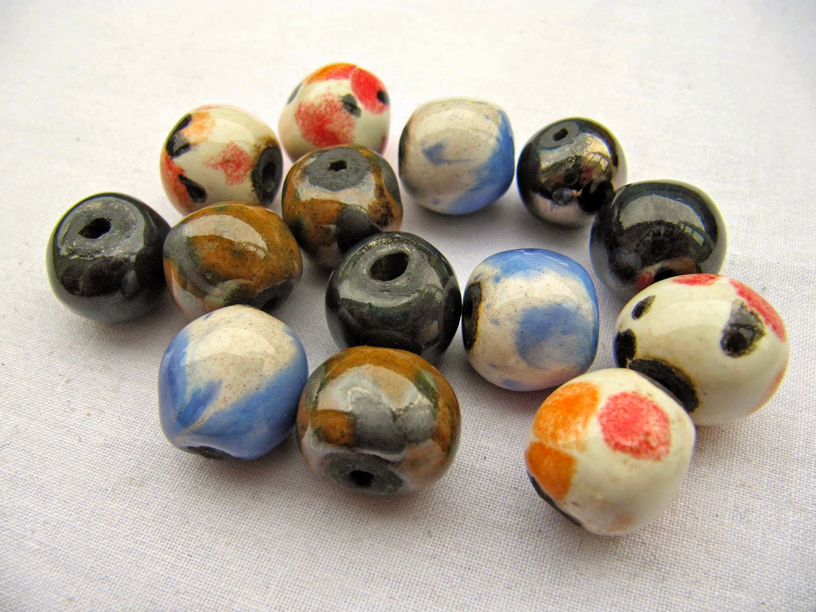 Art Bead Scene Blog: A little extra from the studio - new ceramic beads ...