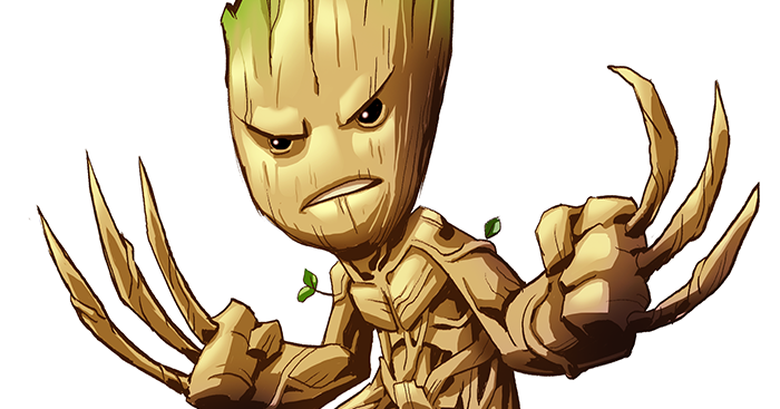 Edward Pun art blog: Groot