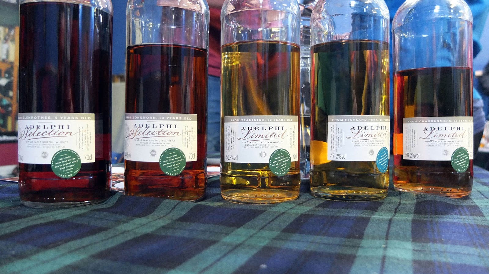 Adelphi Whisky Tasting