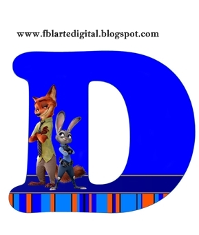 Alfabeto de Zootopia. - Oh my Alfabetos!