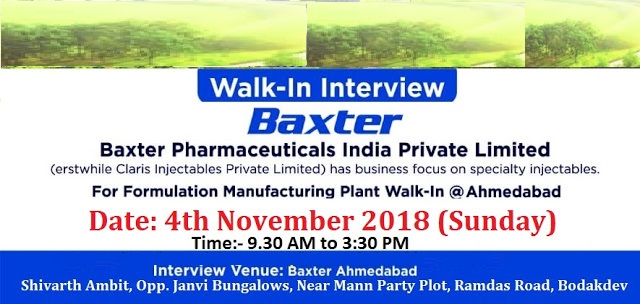 NABL GUIDELINES: Baxter Pharmaceuticals India Pvt. Ltd - Walk-In Drive ...