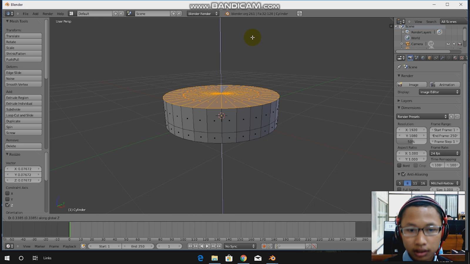 Membuat vas bunga menggunakan blender 3D ~ Fajar Setyawan