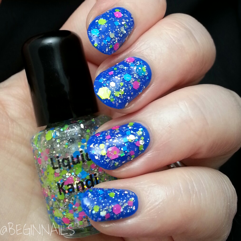 Let's Begin Nails: Liquid Kandi Happy Hour Collection Swatch and Review