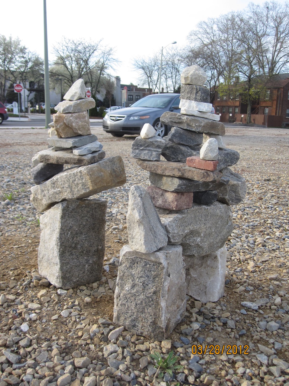 Rock Sculptures: NCAA Final Four
