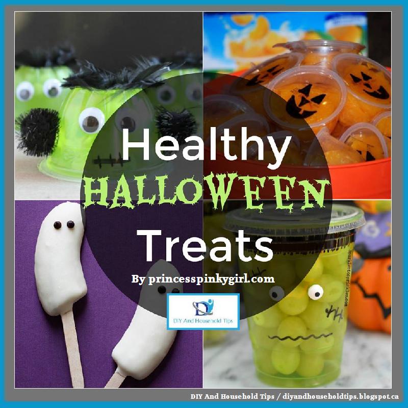 DIY And Household Tips: Healthy Halloween Treats
