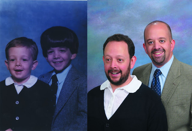 Brothers Recreate Their Childhood Photos as a Surprise for Their Mother ...