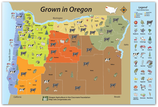 On The "Wrong" Coast: What kind of Agriculture is there in Oregon?