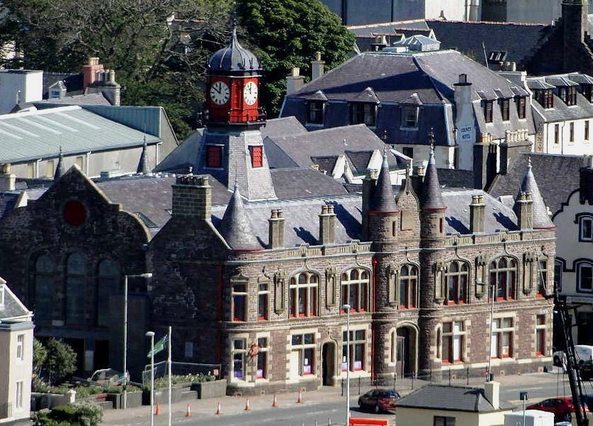 Ultima Thule: Stornoway,Hebrides' colourful little capital and a ...