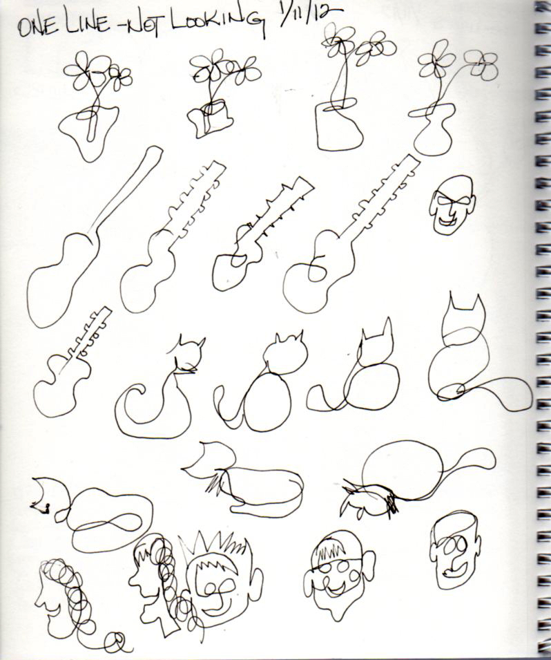 Art-a-Day: sketching continued