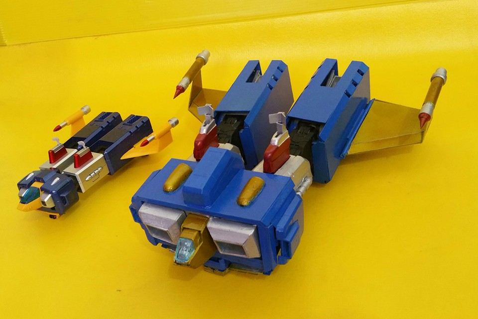 Ultraelectromagnetic Awesome Voltes V Scratch Built From Mega Size RX ...