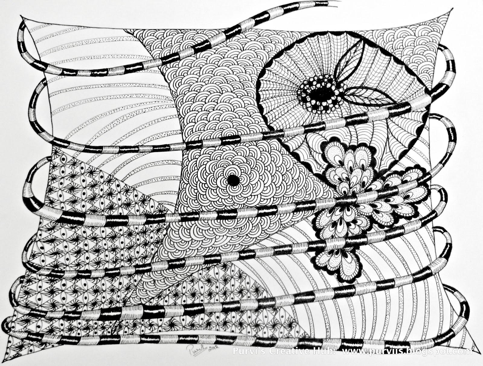 Purvi's Creative Hub: Doodle Art Purvi's Creative Hub: Doodle Art