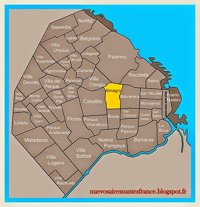 NUEVOS AIRES à BUENOS AIRES: ~~ ALMAGRO