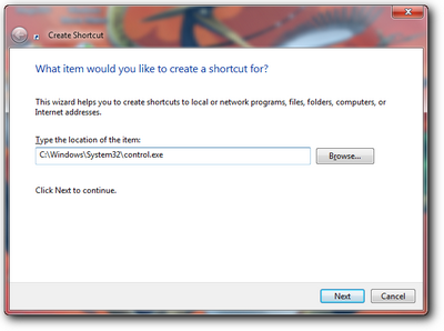 Cara Menambahkan shortcut Control Panel di Desktop pada Windows 7 - Campur