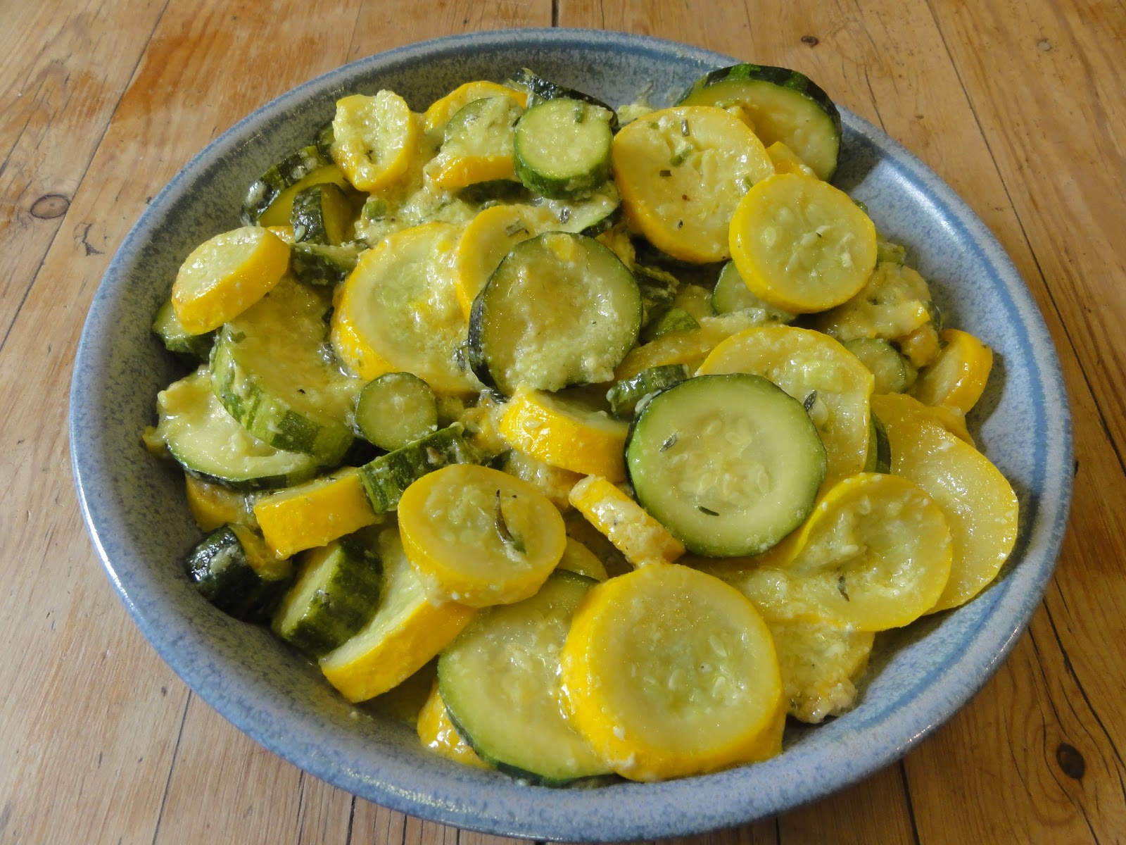 Elastic Mom: Marrow Matters - Creamy Courgettes