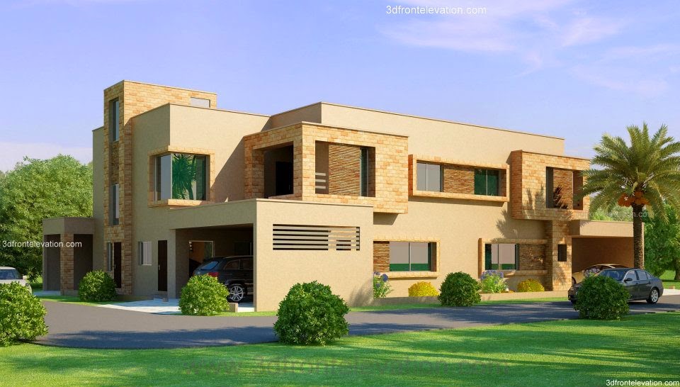 1 Kanal Corner Plot @ 2 House Design Lahore Beautiful House 1 Kanal ...