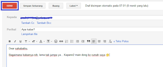 Cara Mengirim Pesan Email Lewat Gmail | Technosi