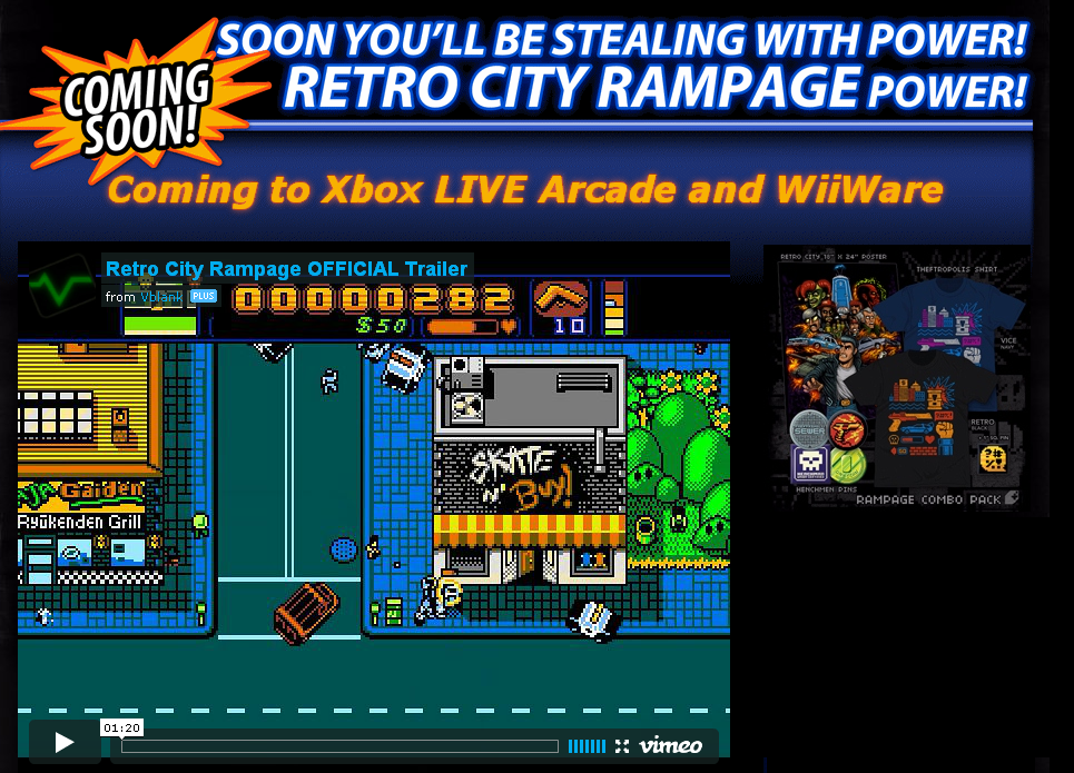 8-Bit City: Retro City Rampage Still Forthcoming