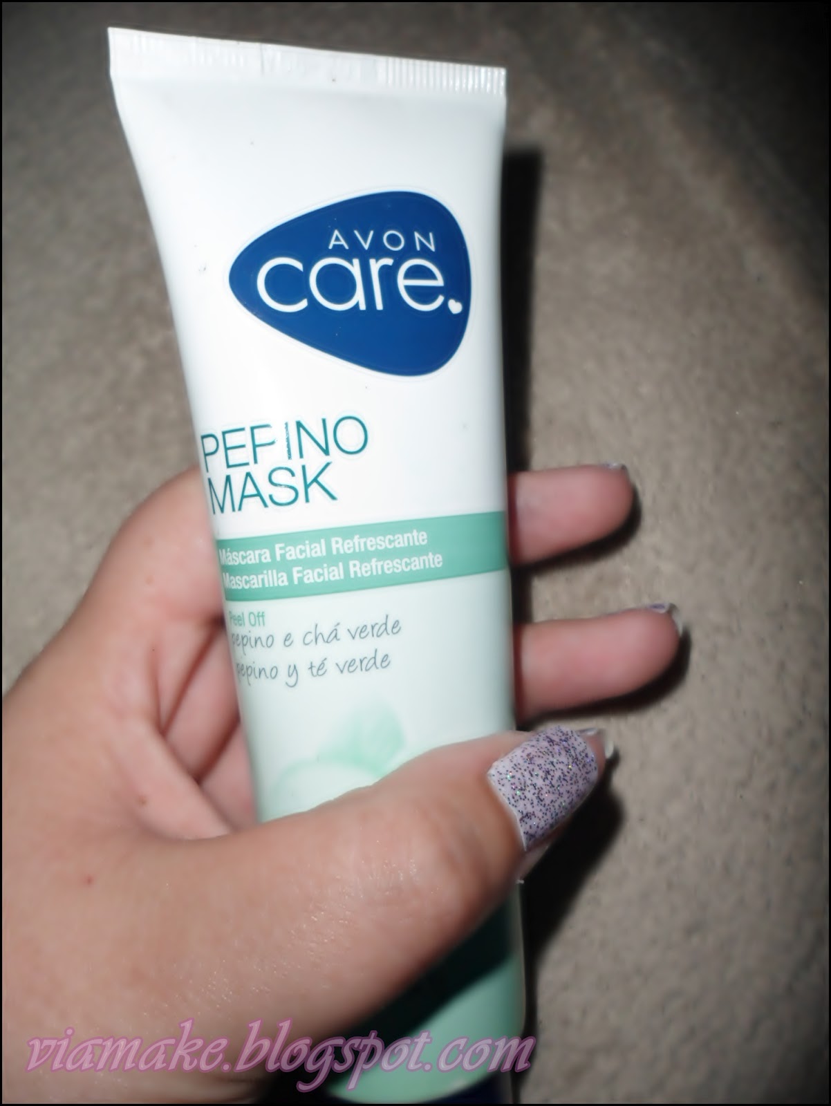Leticia Pires: Testei: Avon Care Pepino Mask
