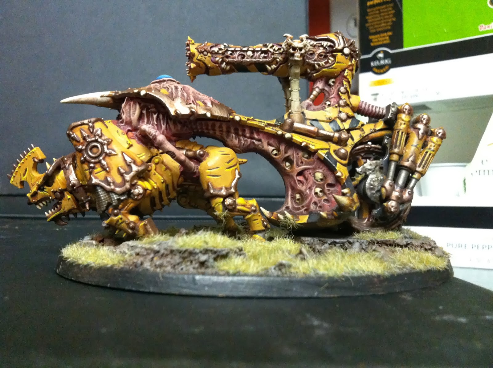 Dark Future Games: Skull Cannon of Khorne Conversion Painted and Ready ...