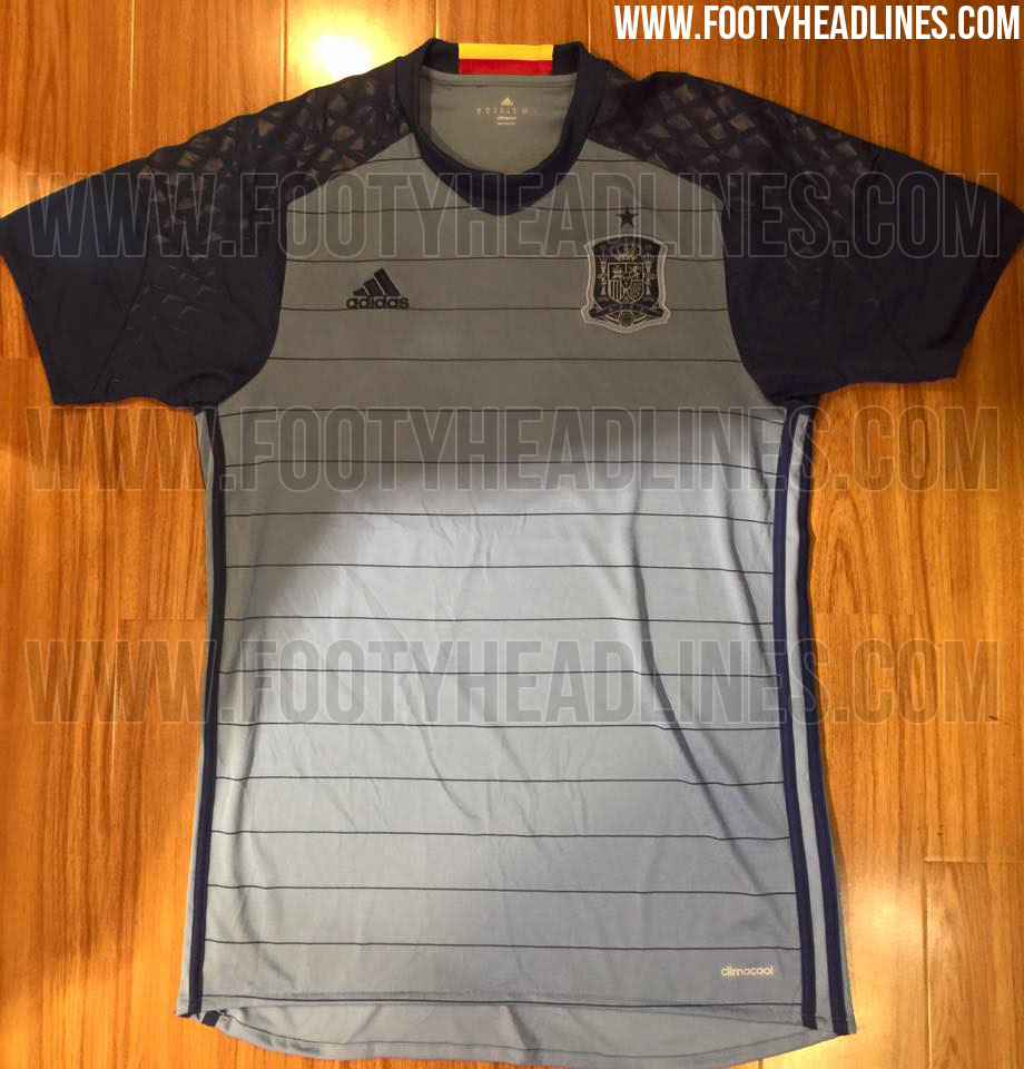 Spain Euro 2016 Kits Revealed - Footy Headlines