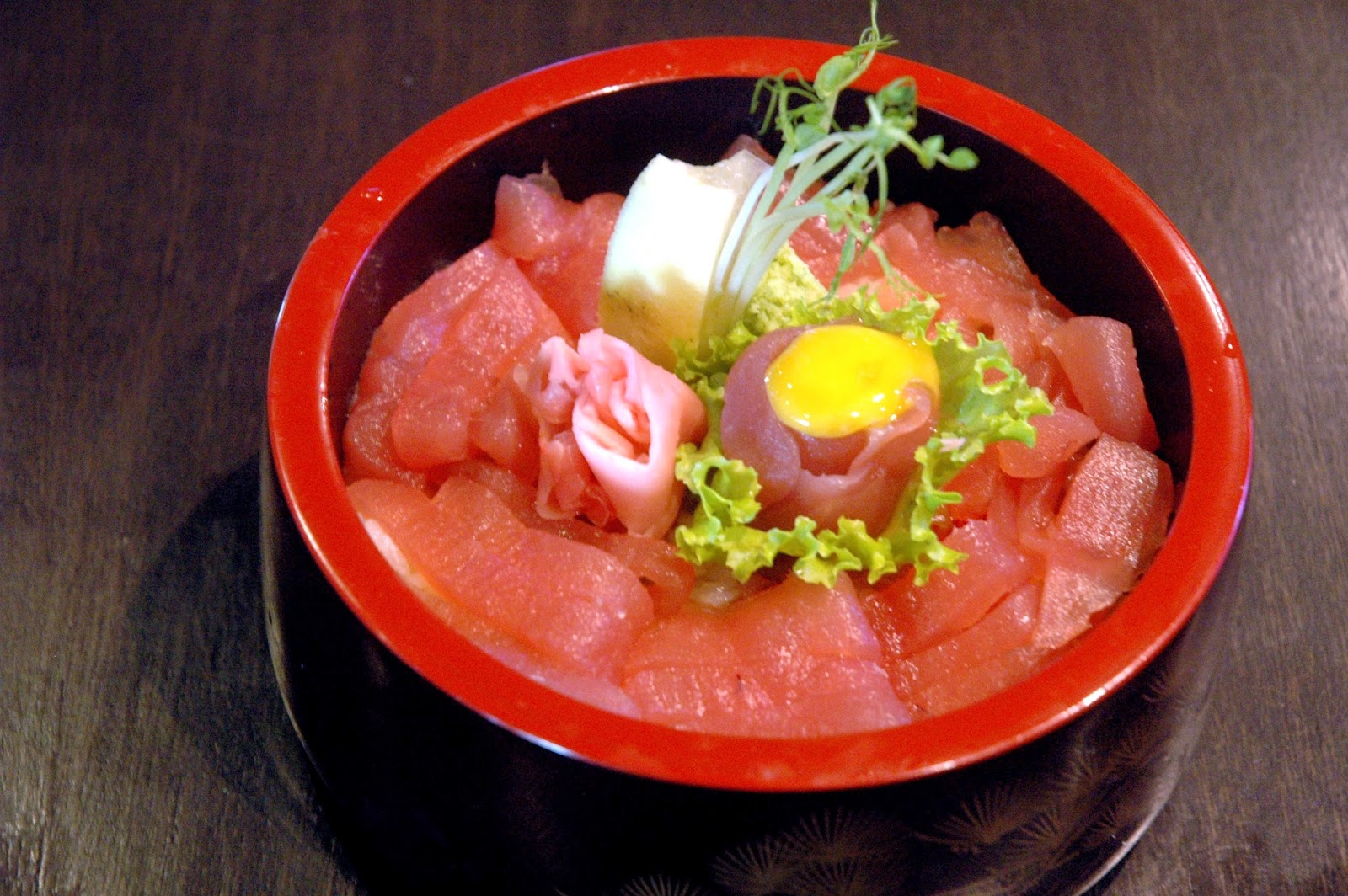 DUDE FOR FOOD: Chirashi? Here's Four From Yumi...
